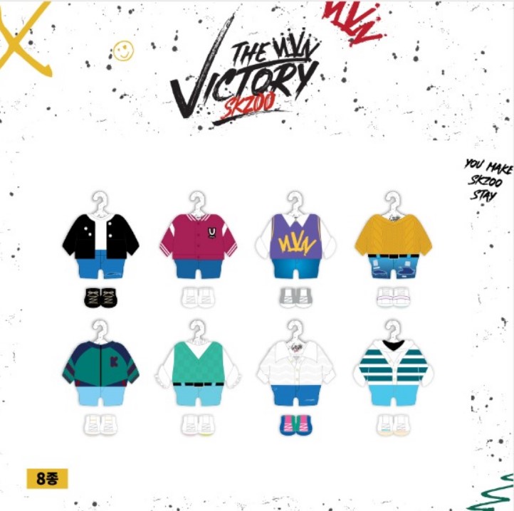 [STRAY KIDS X SKZOO THE VICTORY]- THE VICTORY ver (OFICIAL OUTFIT ...